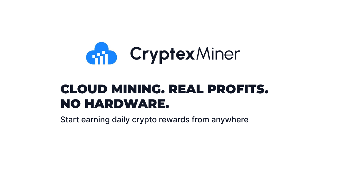 Cryptex Bitcoin Cloud Mining